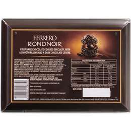 Ferrero Rondnoir Dark Chocolate Gift Box Limited Edition 14 Pack ...