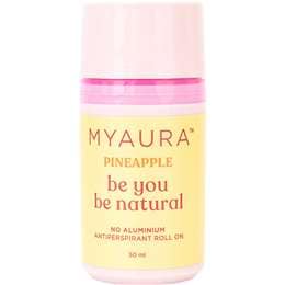 Myaura Antiperspirant Roll On Deodorant Pineapple 50ml | Woolworths