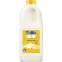 Betta Light Milk 2l | Woolworths