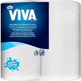 Viva Paper Towels 120 Sheets 2 Pack | Woolworths