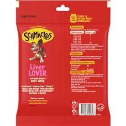 Schmackos Strapz With Liver Dog Treats 500g | Woolworths