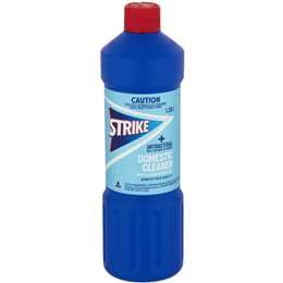 Strike Pro Domestic Cleaner Antibacterial Thick Bleach 1.25l | Woolworths