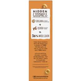 Messy Monkeys Wholegrain Bites Burger 6 Pack | Woolworths