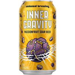 Colossal Brewing Inner Gravity Passionfruit Sour Beer Can 375ml ...