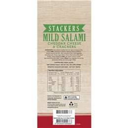 Primo Stackers Mild Salami Cheddar Cheese & Crackers 3 Pack | Woolworths