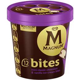 Magnum Ice Cream Bites Classic 183ml | Woolworths