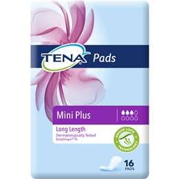 Tena Lady Pads Mini Plus 16 Pack | Woolworths