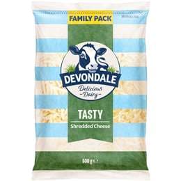 Devondale Shredded Tasty Cheese 600g | Woolworths