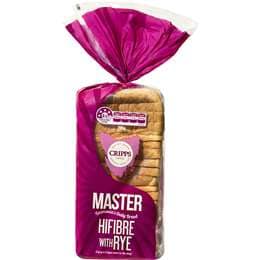 Cripps Master White Hi Fibre Bread 700g | Woolworths