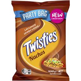Twisties Nachos Party Bag 250g | Woolworths
