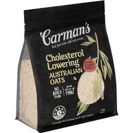 Carman's Oats Cholesterol Lowering 500g | Woolworths