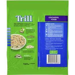 Trill Bird Food Cockatiel 4kg | Woolworths