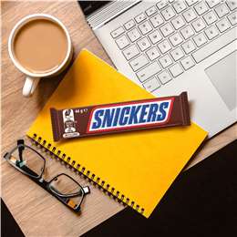 Snickers Chocolate Bar Peanuts Caramel Nougat 44g | Woolworths