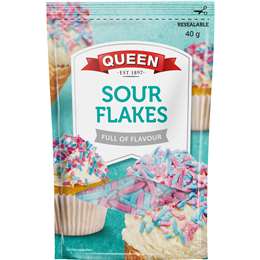 Queen Sour Flakes 40g | Woolworths