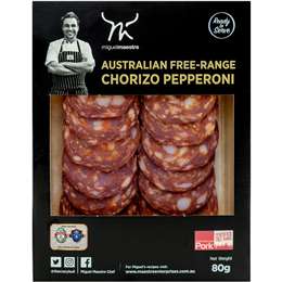 Miguel Maestre Free Range Chorizo Pepperoni 80g | Woolworths
