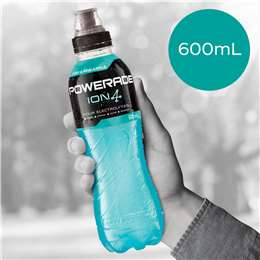 Powerade Flo Cap Ion 4 Kiwi & Pineapple Bottle 600ml | Woolworths