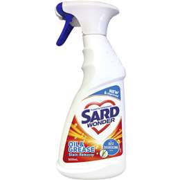 Sard Wonder Grease Stain Remover Spray Remover Spray 500ml | Woolworths