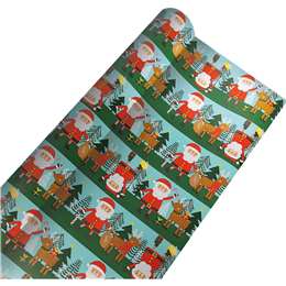 Christmas Wrapping Paper Blue Character 12m Each | Woolworths