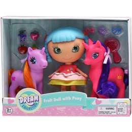 Dream Collection Fruit Doll With Posy Set Assorted Each | Woolworths