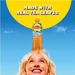 Lipton Ice Tea No Sugar Peach Tea Iced Tea Bottle 500ml | Woolworths