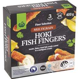Woolworths Multigrain Hoki Fish Fingers 400g | Woolworths
