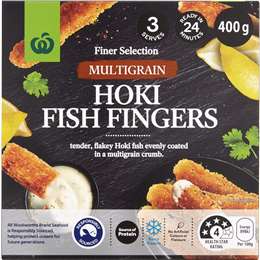 Woolworths Multigrain Hoki Fish Fingers 400g | Woolworths