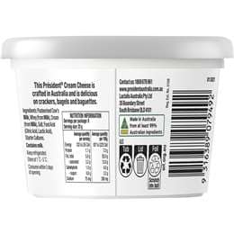 President All Natural Extra Spreadable Cream Cheese 200g | Woolworths