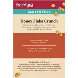 Freedom Honey Flake Crunch 360g | Woolworths