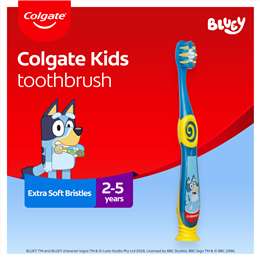 Colgate Toothbrush Bluey Kids 2-5 Years Each | Woolworths