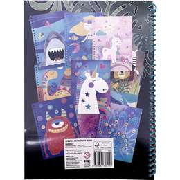 Kids Scratch Art Activity Book Each | Woolworths