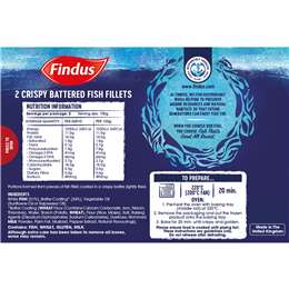 Findus Battered Fish Fillets 200g | Woolworths
