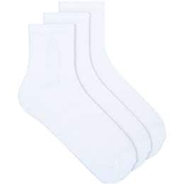 Underworks Ladies Quarter Crew Sock 3 Pack | Woolworths