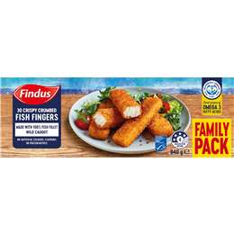 Findus Crumbed Fish Fingers 840g | Woolworths
