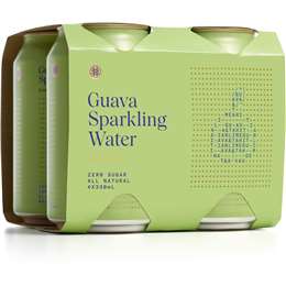 Strangelove Guava Sparkling Water Zero Sugar All Natural Cans 4 X330ml | Woolworths