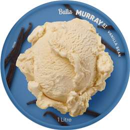 Bulla Murray St Ice Creamery Vanilla Bean Ice Cream 1l | Woolworths