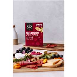 Rutherford & Meyer Beetroot Cracker Minis With Seeds 90g | Woolworths