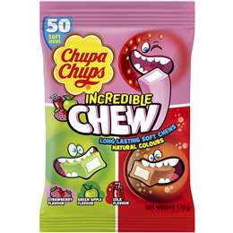 Chupa Chups Incredible Chew 175g | Woolworths