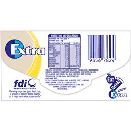 Extra Pineapple And Coconut Sugarfree Chewing Gum 14 Pack | Woolworths