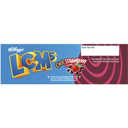 Kellogg's Lcms 25% Less Sugar Choc Strawberry Snack Bars 6 Pack ...