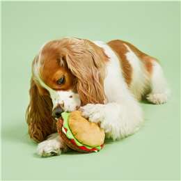 Bark Beef Burger Dog Toy Each | Woolworths
