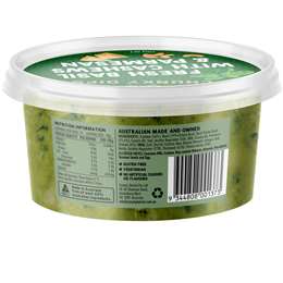 Simply Delish Chunky Dip Fresh Basil With Cashews & Parmesan 150g ...