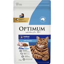 Optimum Cat Food Chicken 2kg | Woolworths