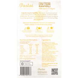 Ipastai High Protein Low Carb Ravioli Chicken, Lemon & Thyme 300g ...