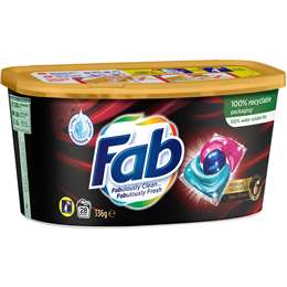 Fab Spice Desire Laundry Detergent Capsules 28 Pack | Woolworths