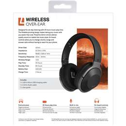 Liquid Ears Wireless Over Ear Headphones Assorted Each | Woolworths