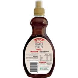 Queen Sugar Free Maple Flavoured Syrup Vanilla 355ml | Woolworths
