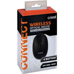 Crest Wireless Optical Mouse Each | Woolworths