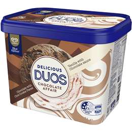Blue Ribbon Delicious Duos Choc Affair 2l | Woolworths