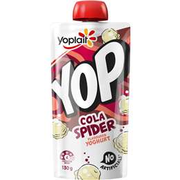 Yoplait Cola Spider Pouch Yogurt 130g | Woolworths