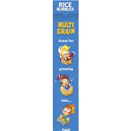 Kellogg's Rice Bubbles Multigrain Honey Flavour Breakfast Cereal 450g ...